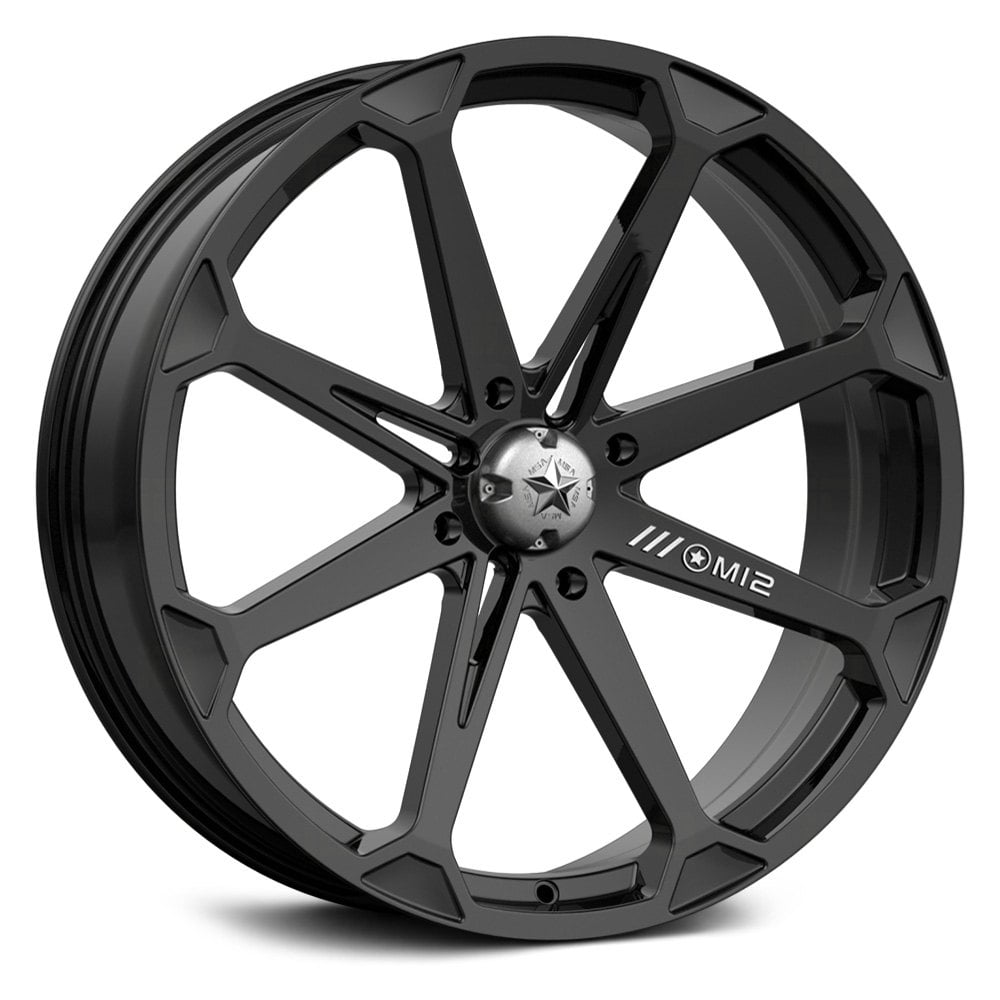 MSA® - M12 DIESEL Gloss Black Wheels MP - POWERSPORTSiD.com