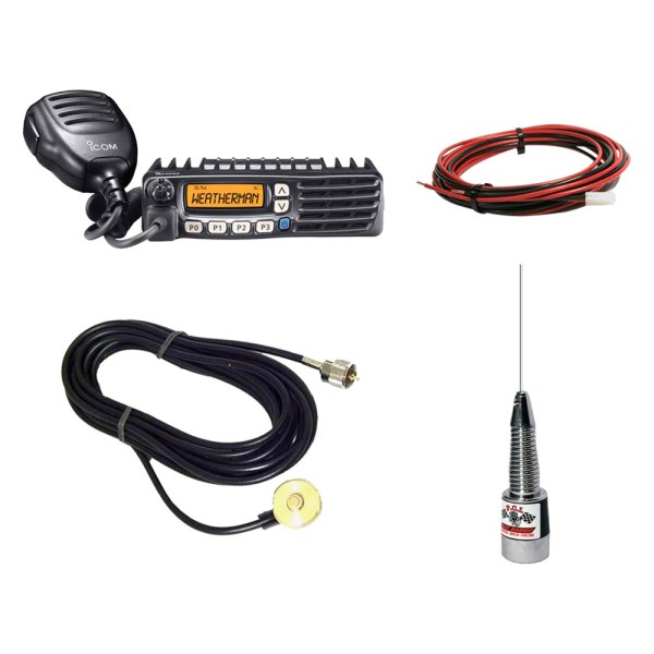 PCI Race Radios® 1192 - Chase Icom F5021 Mobile Radio with Hole Mount ...