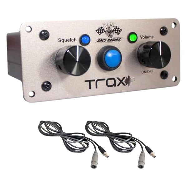 PCI Race Radios® 2535 - Trax Intercom Package 2 Headset/Helmet Cables ...